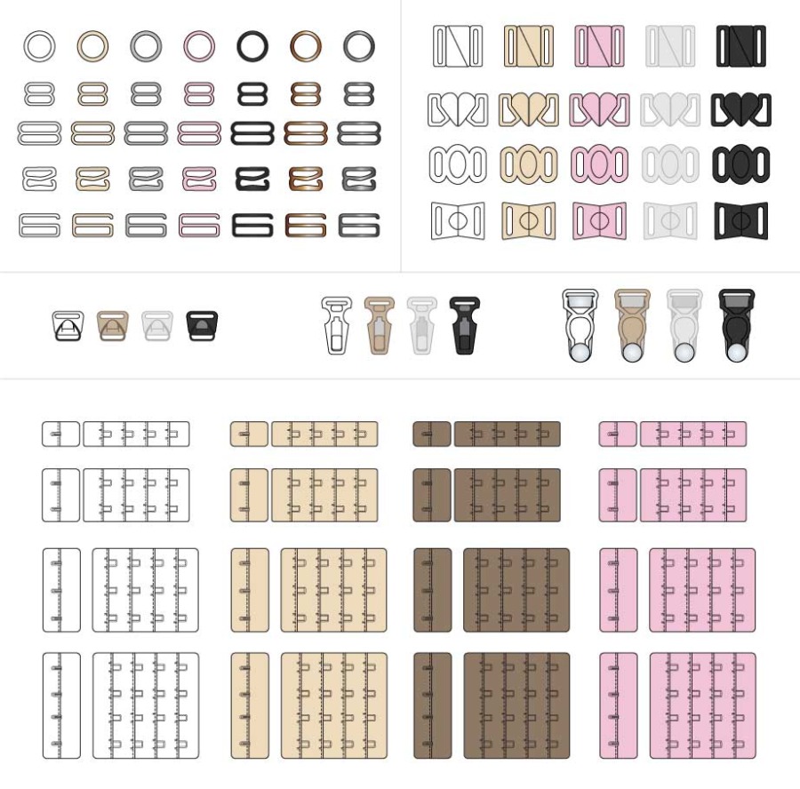 Bra Trim Pack | The Fashion Professor